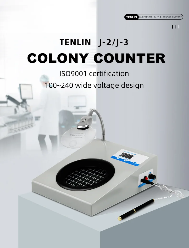 J-2 Colonometer - Efficient Colony Counting for Lab