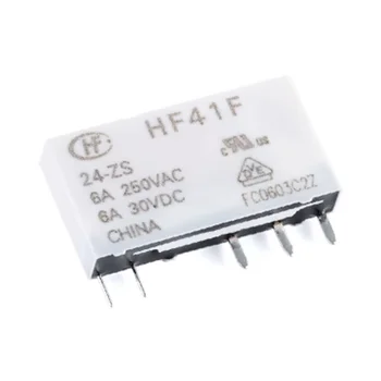 Hf Relay Hf41f 24-zs 24vdc 6a 1co Ultra Thin Relay 100% New Original ...