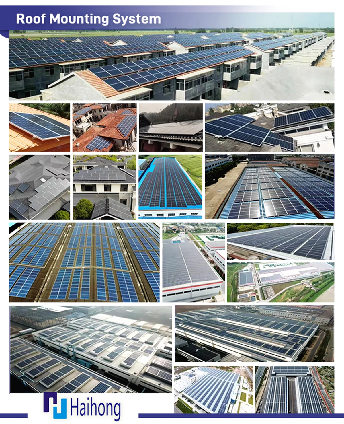 Ground Fixed Mounting System Solar Pv System Solar Mounting Kit Galfan ...