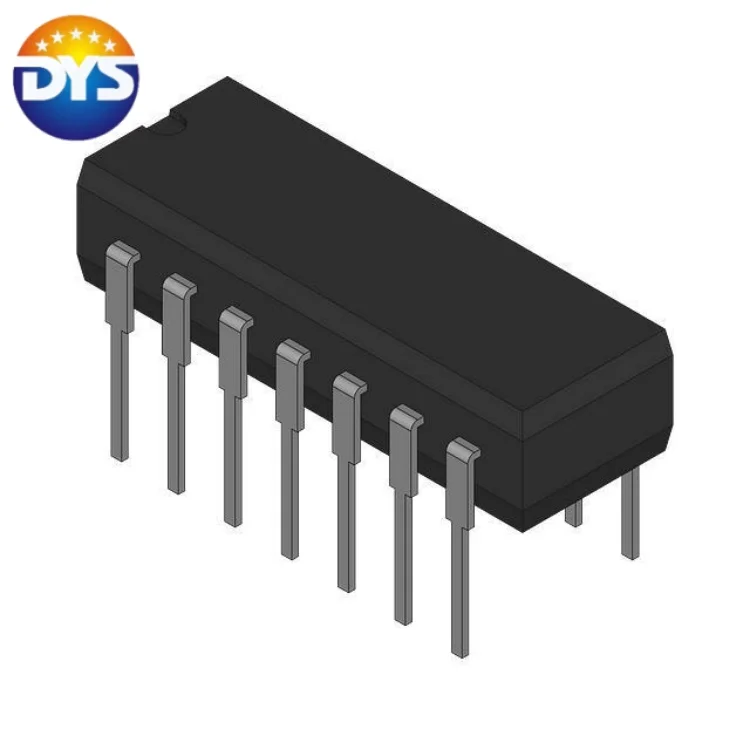 7413PC original IC GATE NAND 2CH 4-INP 14DIP new Integrated Circuits ...