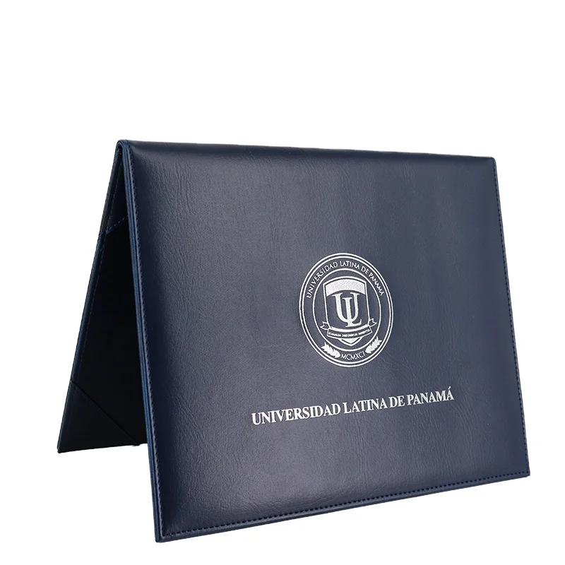 Pu Leather A4 Certificate Holder Folder Graduation Diploma Cover - Buy ...