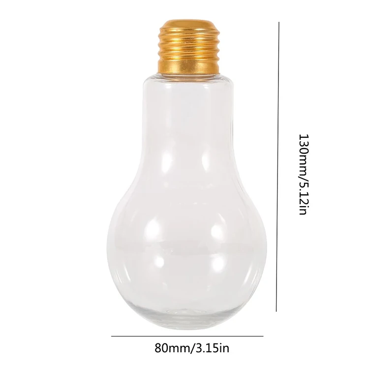 Fillable Light Bulb Container - Perfect for Party Favors