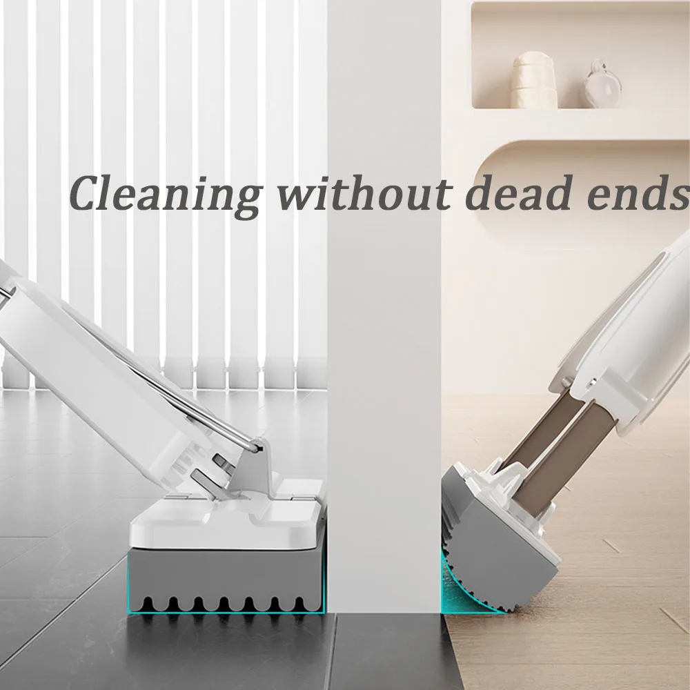 Hands-free Magic Microfiber Mop Head - High Efficiency