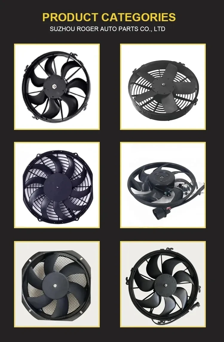 RGFROST CE Certified Auto Radiator Electric Cooling Fan Motor for 99-05 ...