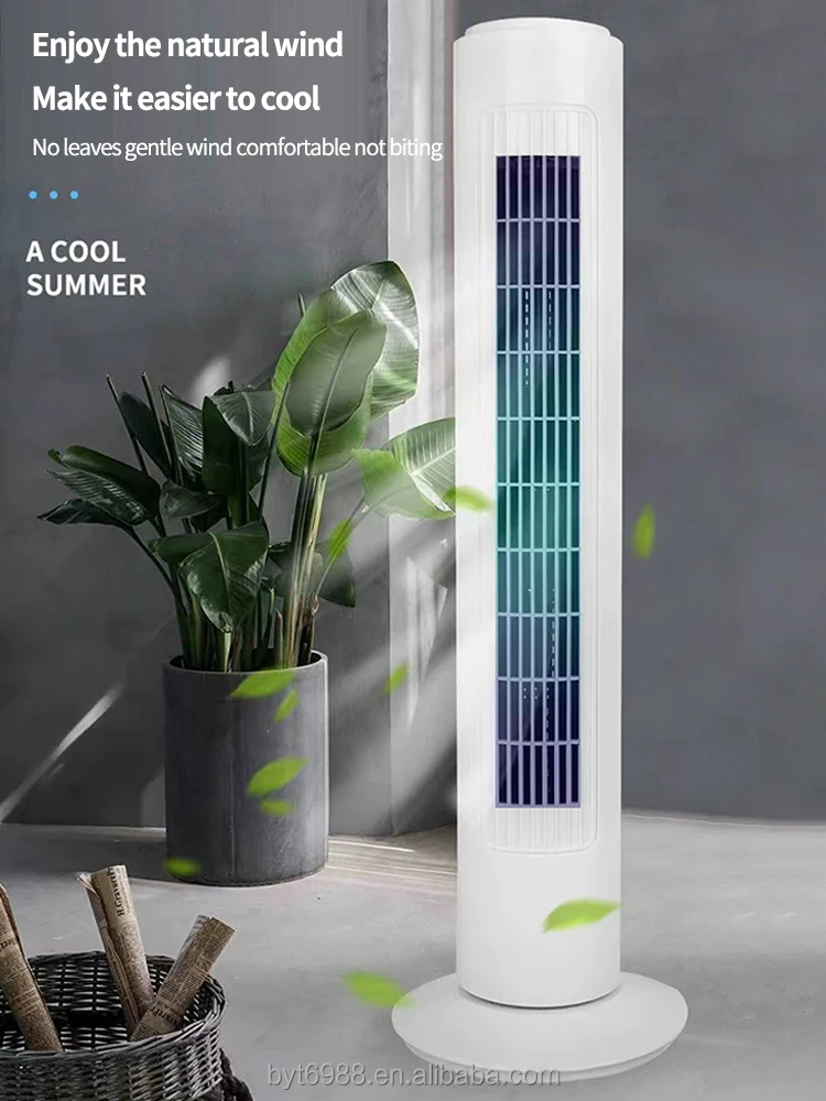 Pedestal Dc Floor Smart Rechargeable Standing Bladeless Circulating ...