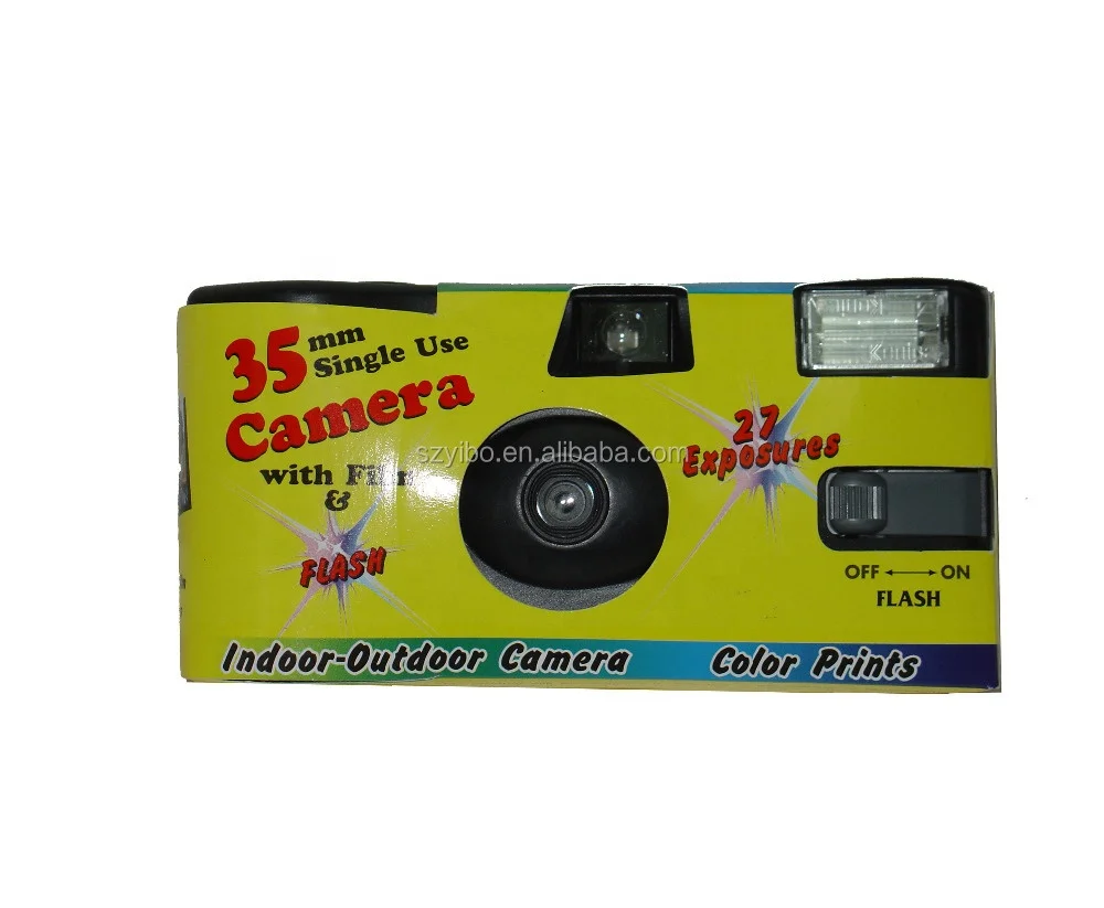 single use camera 35mm Film Camera with Flash and Film| Alibaba.com