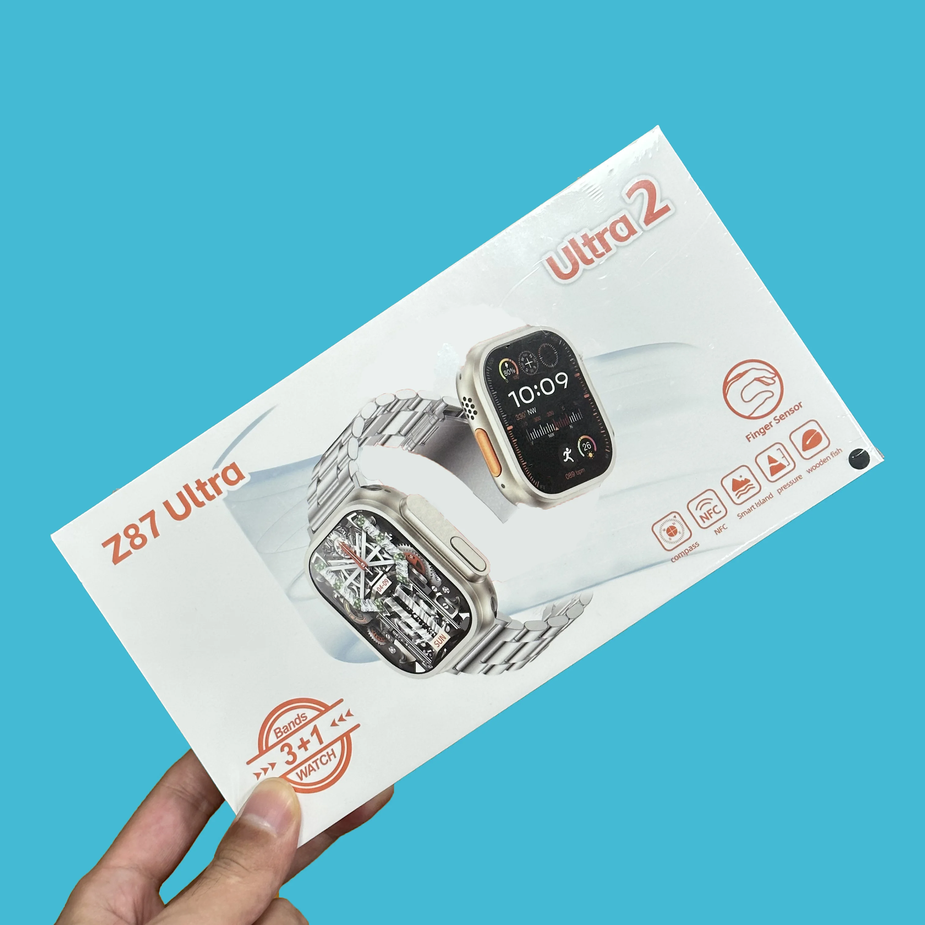 Fashion Smart Watch Z87 Ultra 2 Reloj Inteligente With 3 Strap Fashion ...