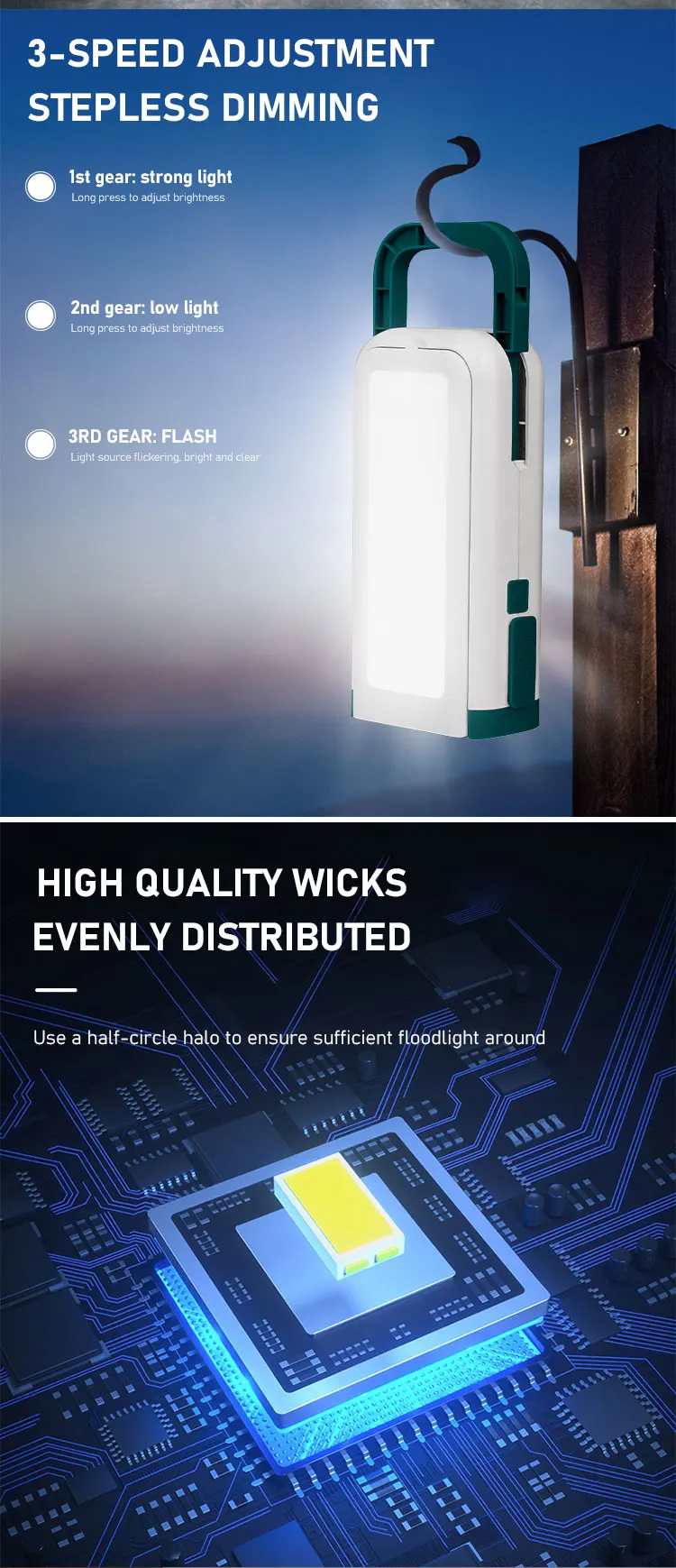 Akko Star Rechargeable Emergency Light - Reliable Lighting
