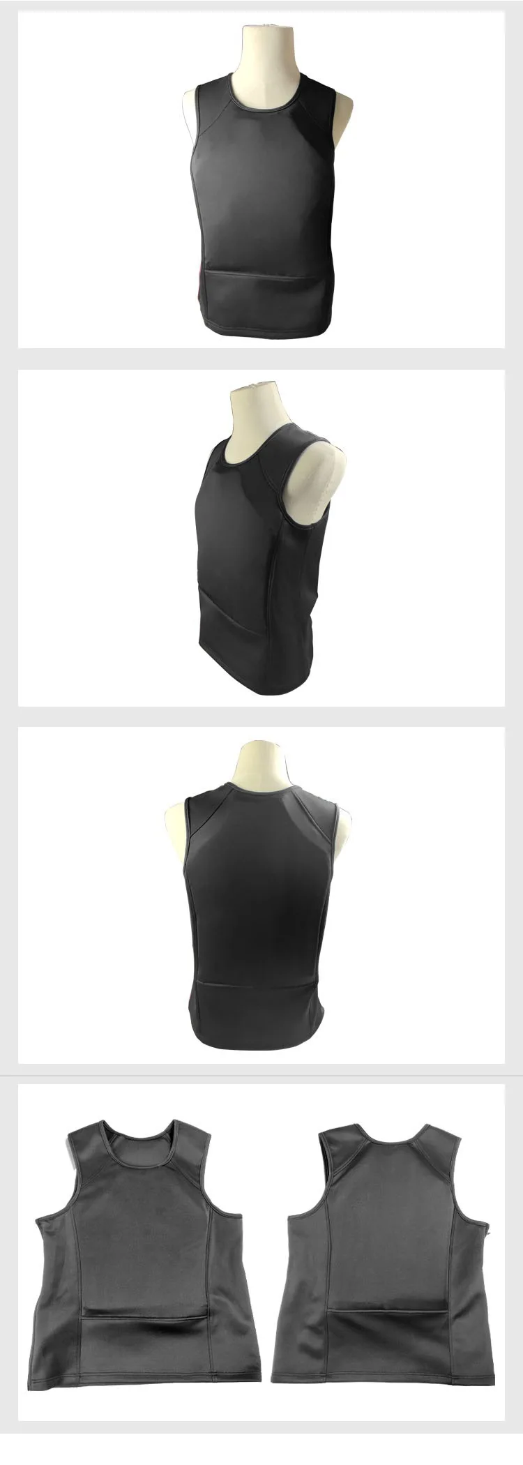 Concealed Tactical Vest - Lightweight Stab Proof PE Soft Vest