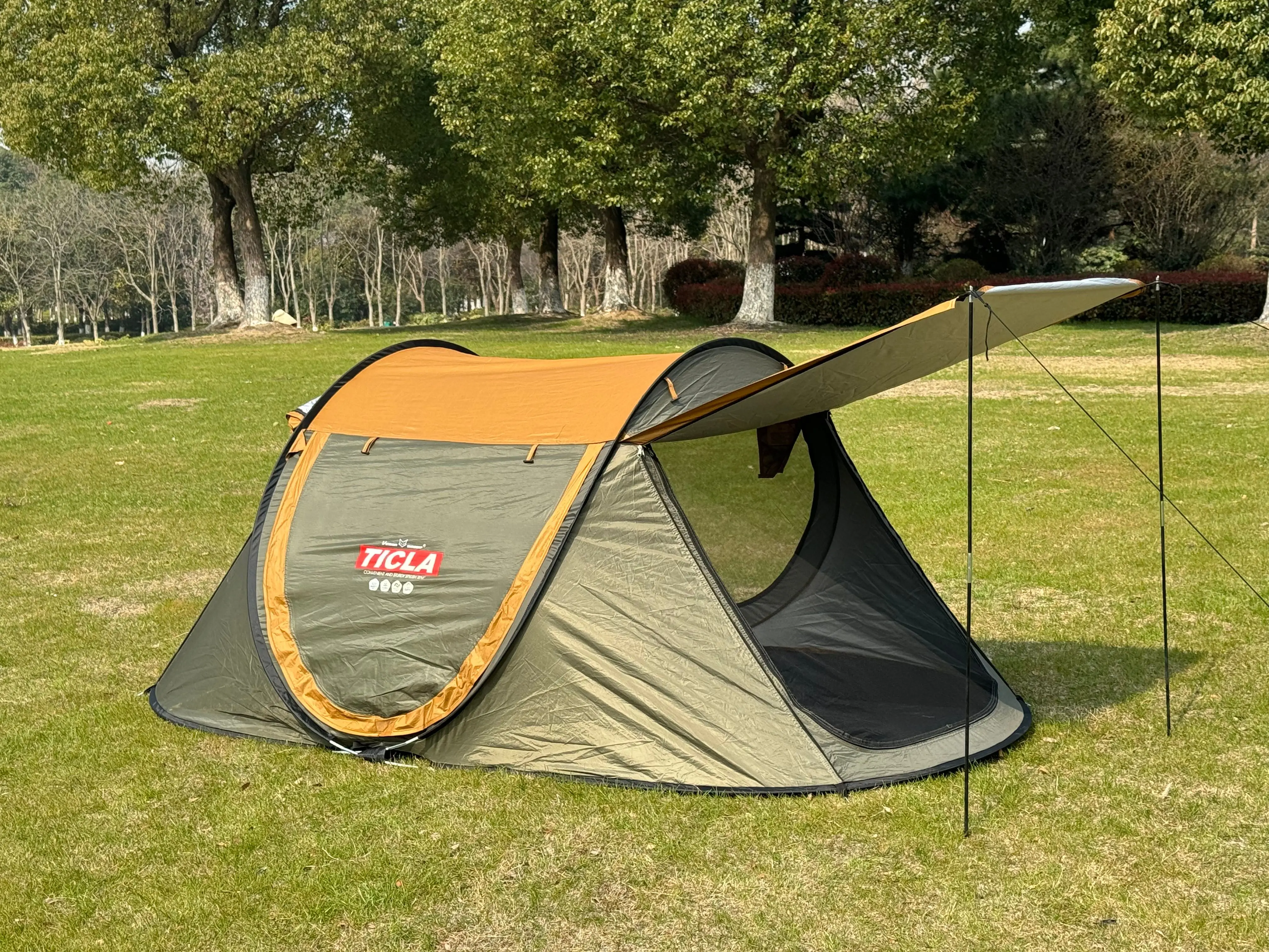 Outdoor Glamping Camping Pop-up Fully Automatic Quick Opening Tent ...