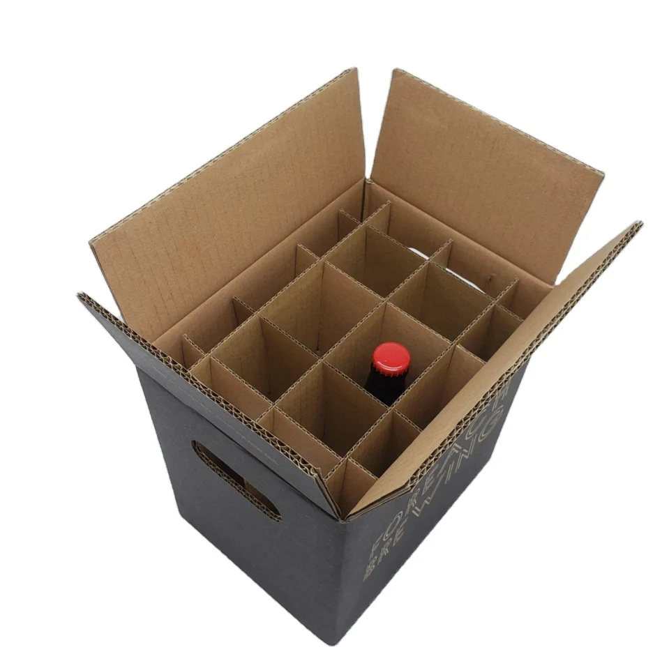 HENGXING Custom Wine Bottle Packaging - Corrugated Cardboard