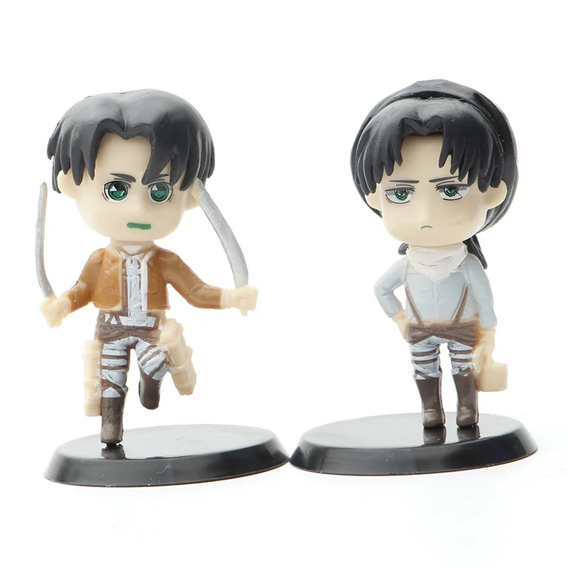 Wholesale Attack On Titans Models Mikasa Captain Levi Allen Doll Model ...