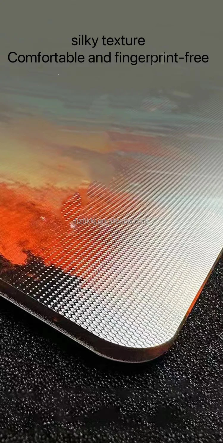 Tempered Glass Mouse Pad - Perfect for Gaming & Office