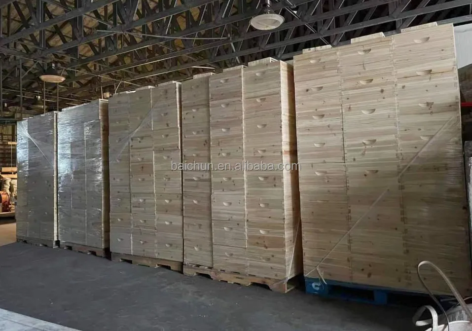 2023 Fir Deep Boxes Langstroth Beehive,9 5/8 Deep Honey Bee Hive Body ...