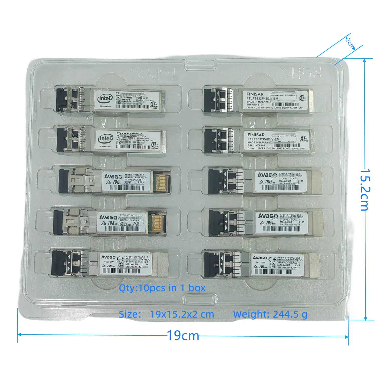 Finisar Ftlf8532p4bcv-em 32g Optical Module - Buy Optical Module For ...