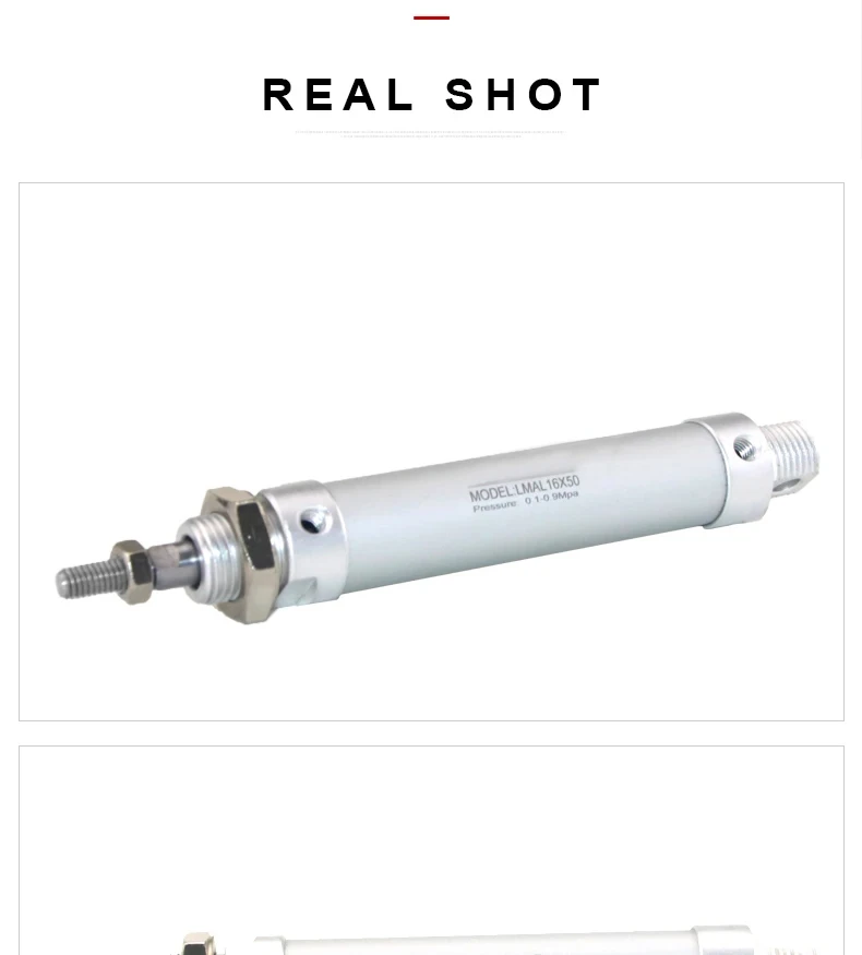 Pneumatic Airtac Mal Series Mini Air Cylinder Customized Stroke ...
