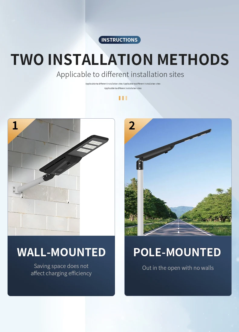 LKH Series All in One Solar Street Light - 30W to 120W