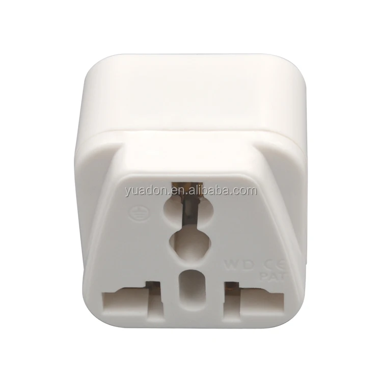 Universal US Travel Plug Adapter - 10A 250V - Durable & Versatile