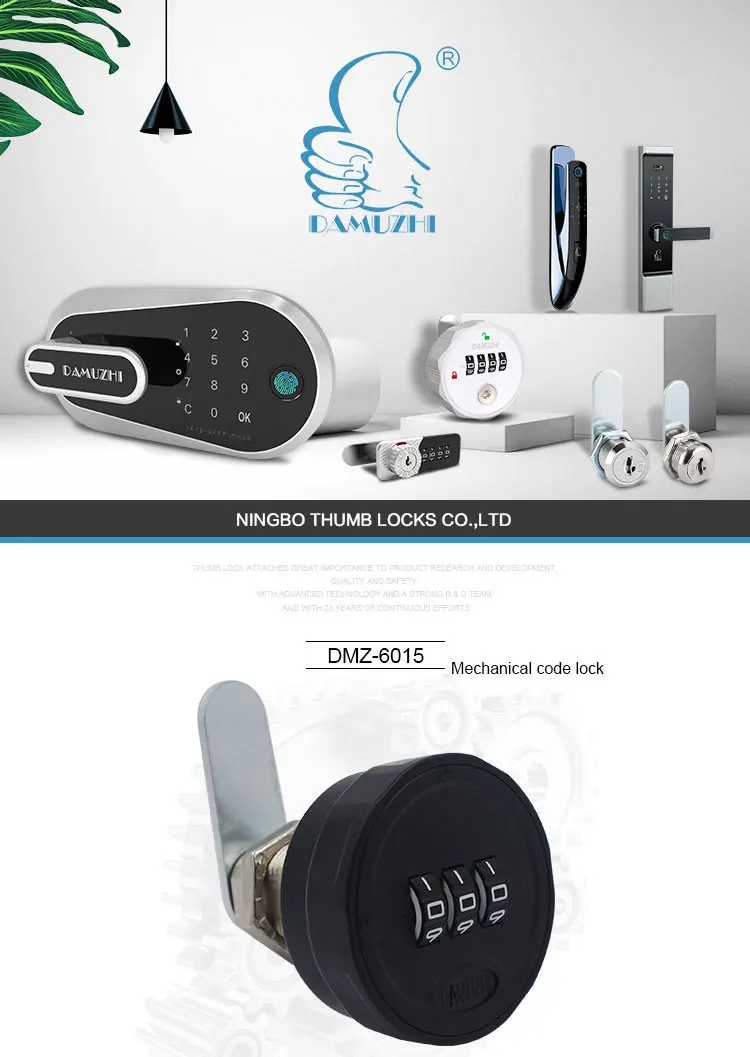 Dmz Reset Unlock Anti-peeking Lock Will Alarm Loudly Safe Mechanical ...