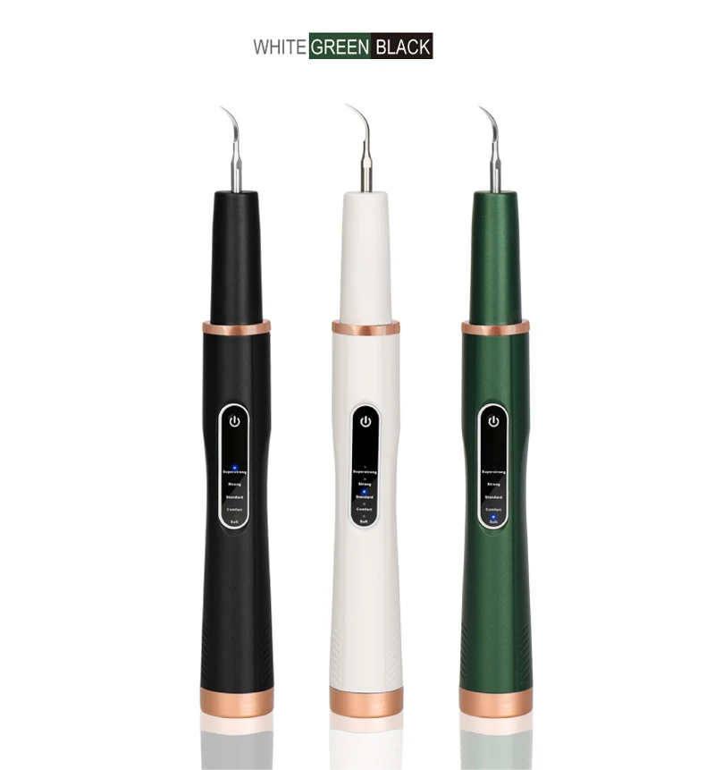 Electric Tooth Cleaner Portable 5 Modes Teeth Plaque Remover Device ...