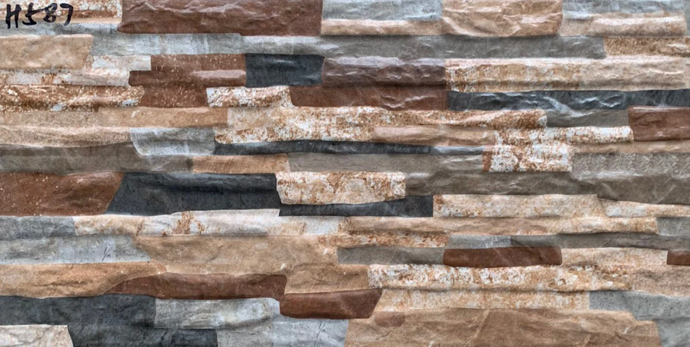 Marble 3D Exterior Wall House Design Outdoor Ceramic Feature Cladding ...