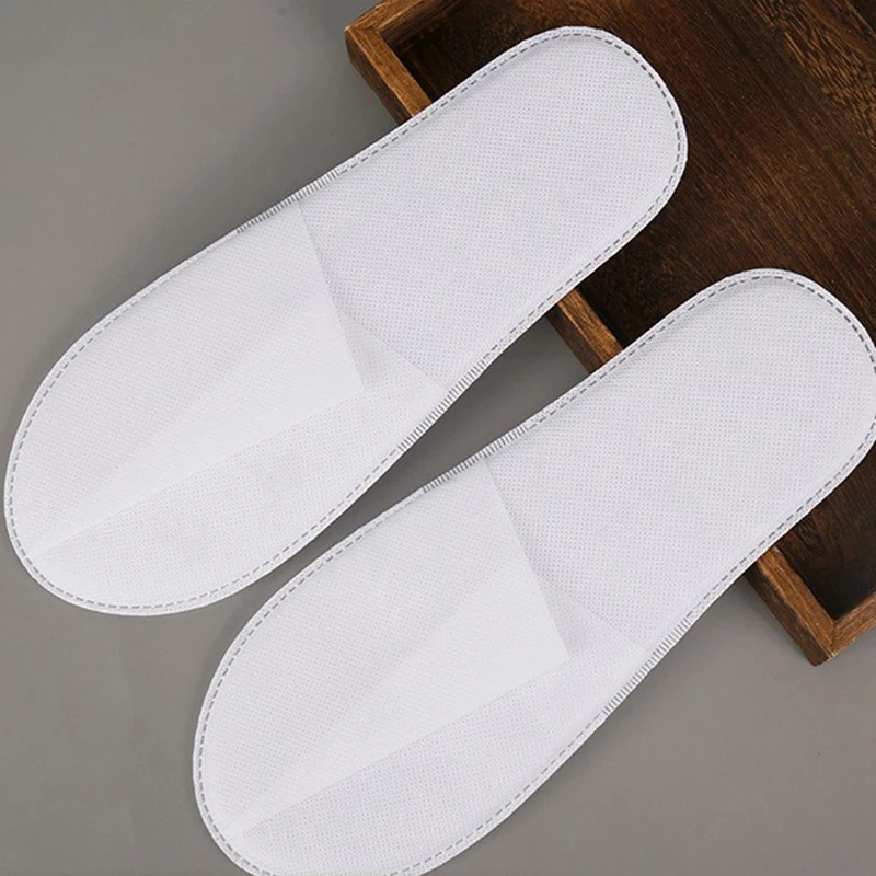 Cheap Affordable Disposable Non Woven Slippers Hotel Logo Indoor ...