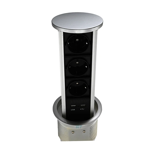 Multifunctional Automatic Pop up socket Charging USB port Universal ...