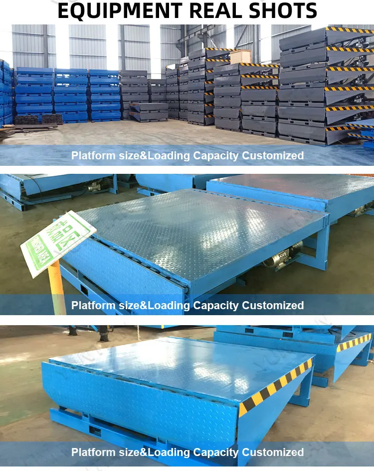 Warehouse Truck Ramp Dock Leveler Board Dock Leveler Mechanical ...