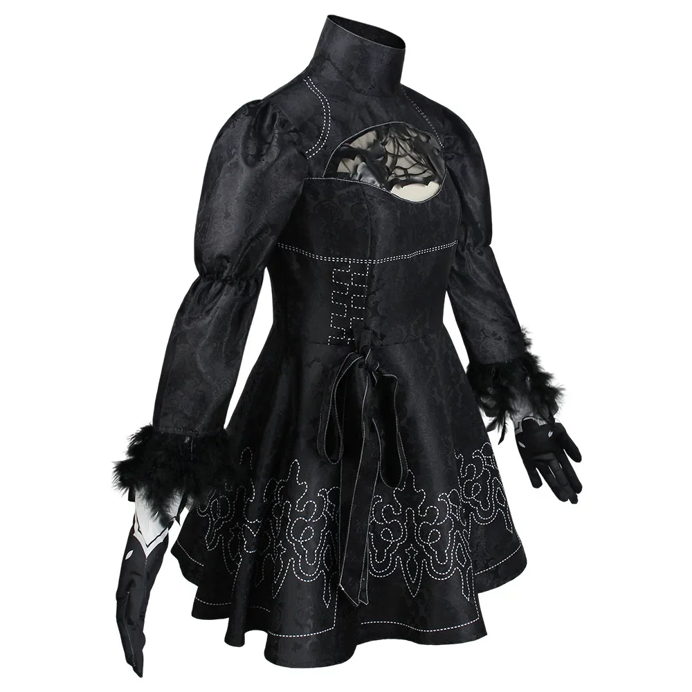 Nier Automatas 2b Sister 9s Cosplay Costume 9s Jacket Uniforms Yorha ...