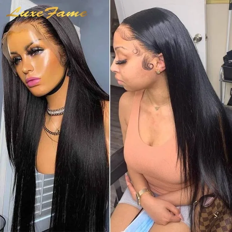 18 24 Inch Human Lace Front Wig,Straight Lace Front Wigs100% Human Hair ...