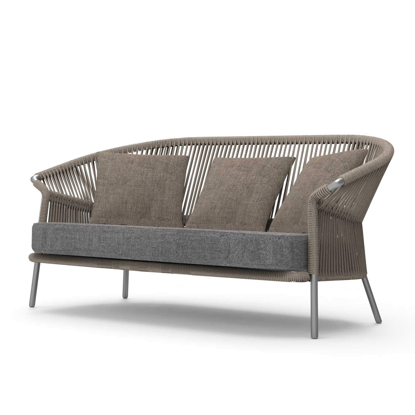 Outdoor Aluminum Frame Surinam Teak Wood Taiwan Acrylic Garden Patio ...