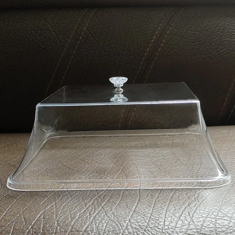 Transparent Lucite Cake Box - Personalized Acrylic Tray