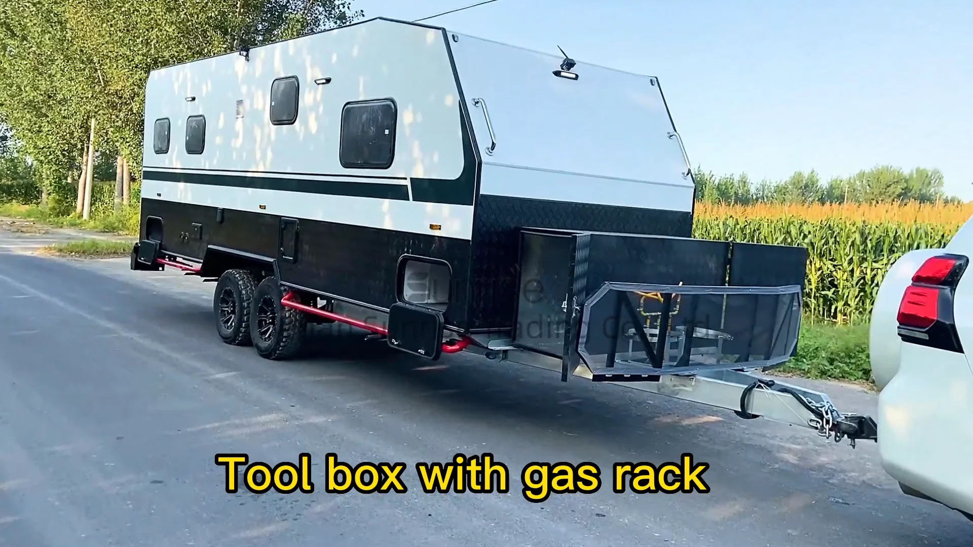 Customized 19ft Off Road Caravan Australian Standards Rv Camper Caravan ...