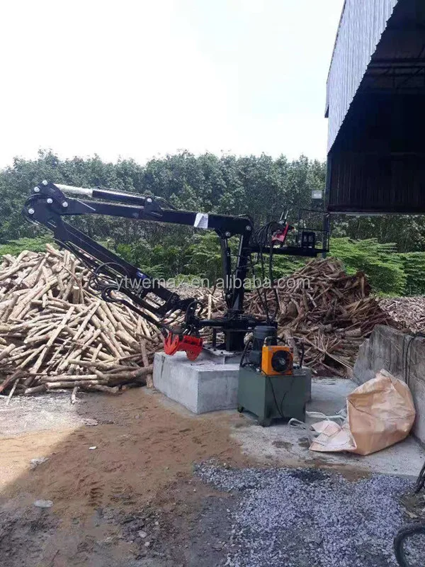 Forestry Machinery - 1500kg Lifting Capacity Timber Crane