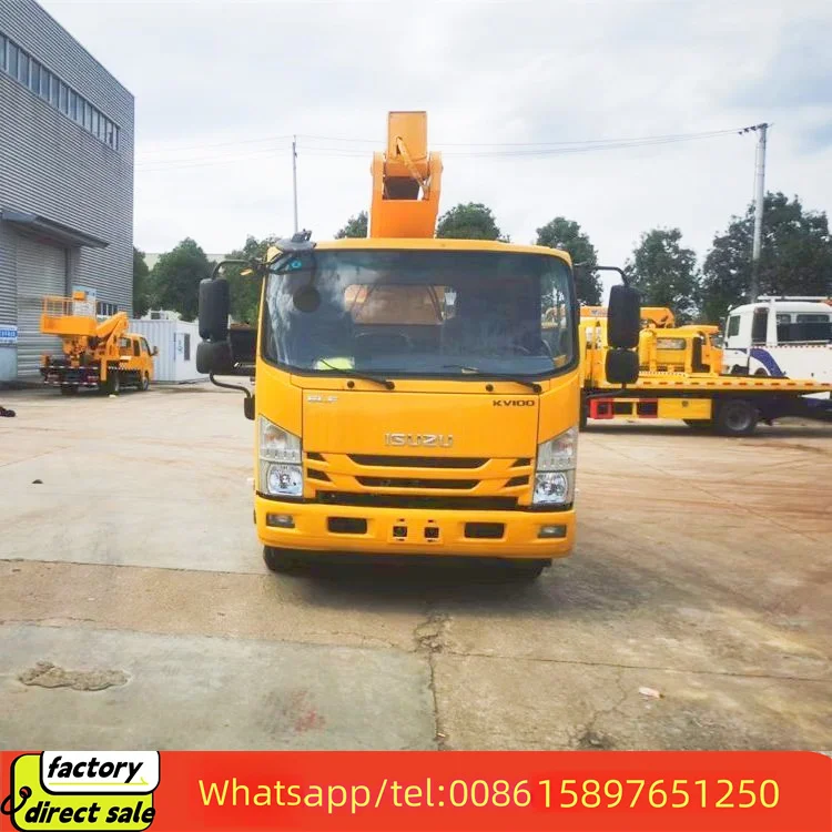 Aerial Platform Operation Vehicle Telescoping Telescopic Boom Lift ...