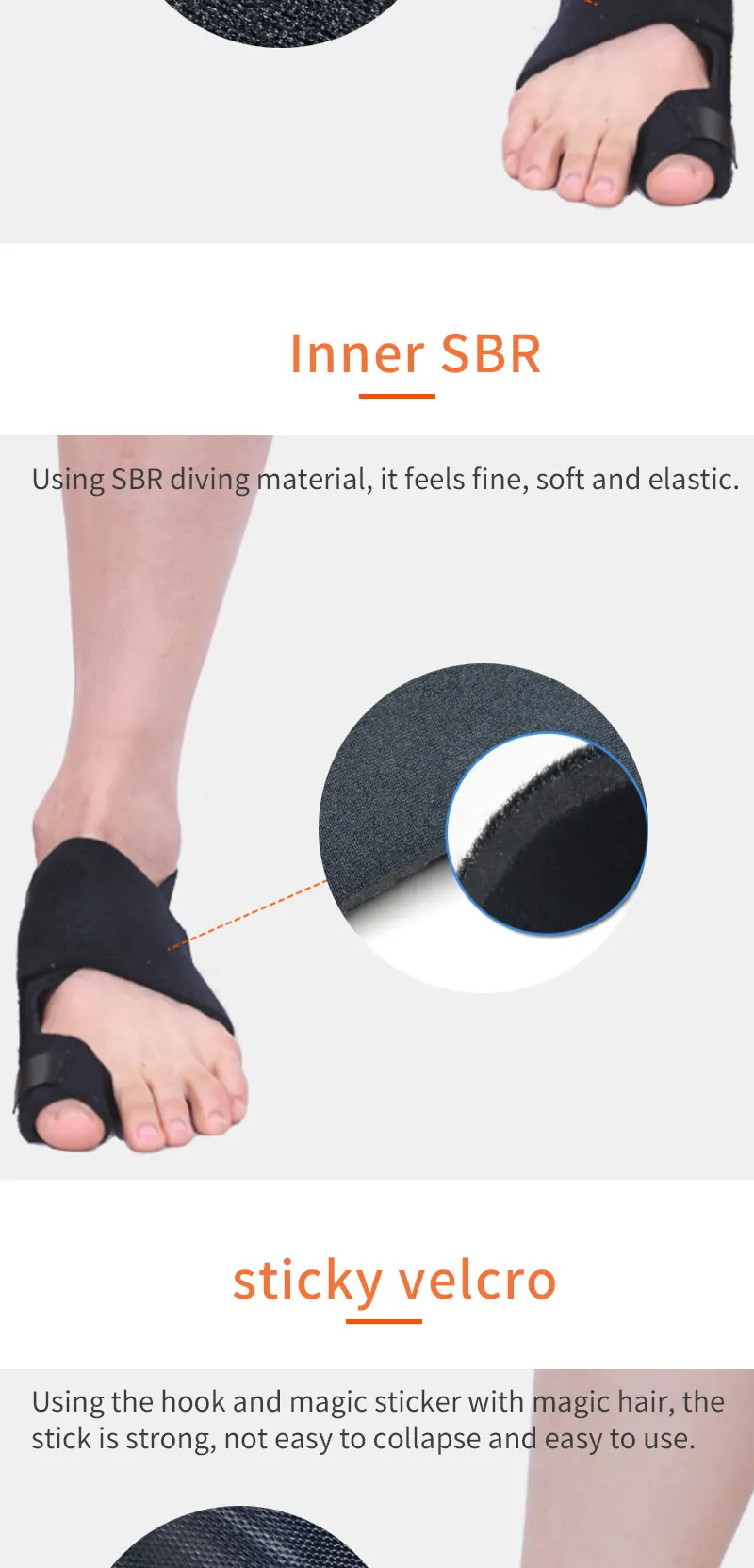 Custom Fixture Bunion Hallux Valgus Corrector Toe Separator Bunion ...