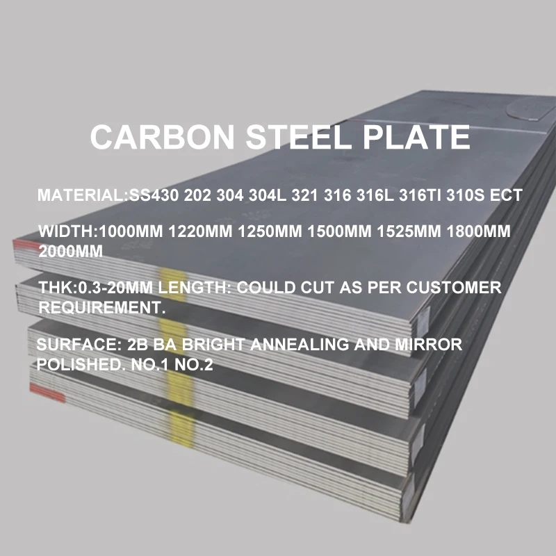 SS400P Steel Plate - Durable Carbon Steel for Containers