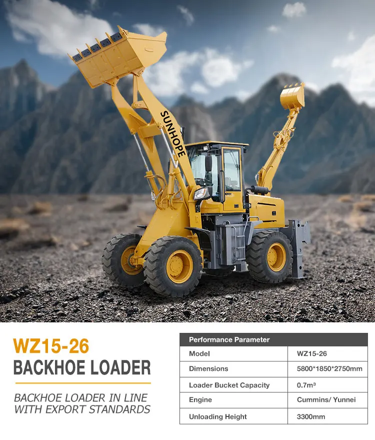 Mini Tractor Backhoe - Efficient & Versatile Solutions