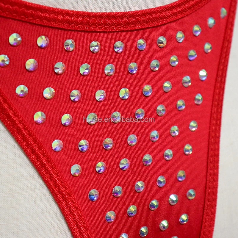 B099 Fashion Sexy Micro Rhinestone Bikini Connector Crystal Rhinestone ...