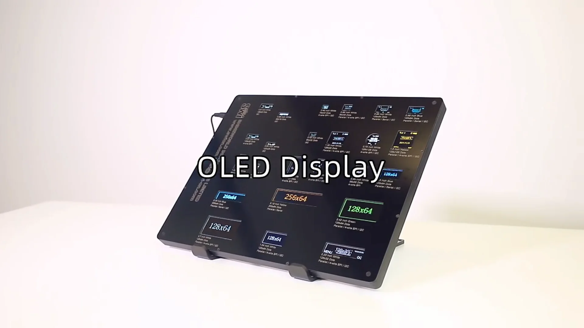 0.69inch 96x16 Oled Screen Ssd1306 14pin Spi I2c Low Power Small Oled ...