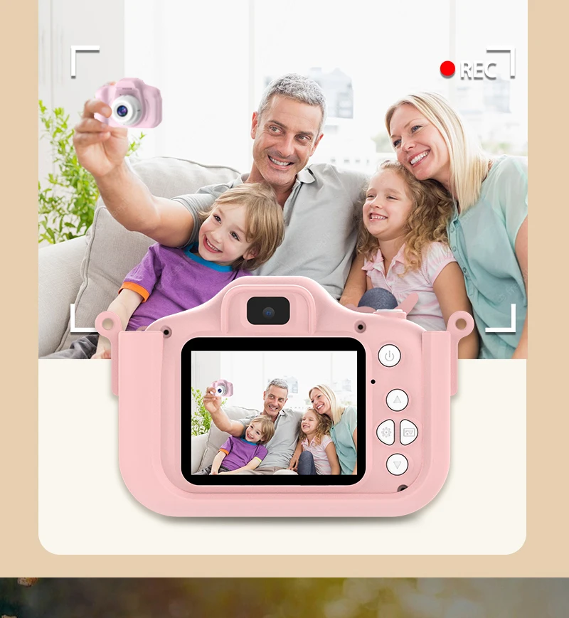 4800w Pixels Children Camera Intelligent Focusing Screen Digital Camera ...