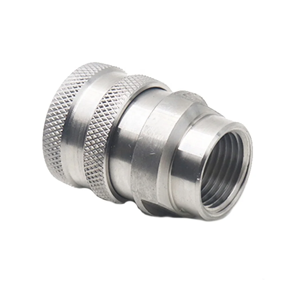Low Pressure Bsp Npt Thread Quick Connector 304 Stainless Steel with ...