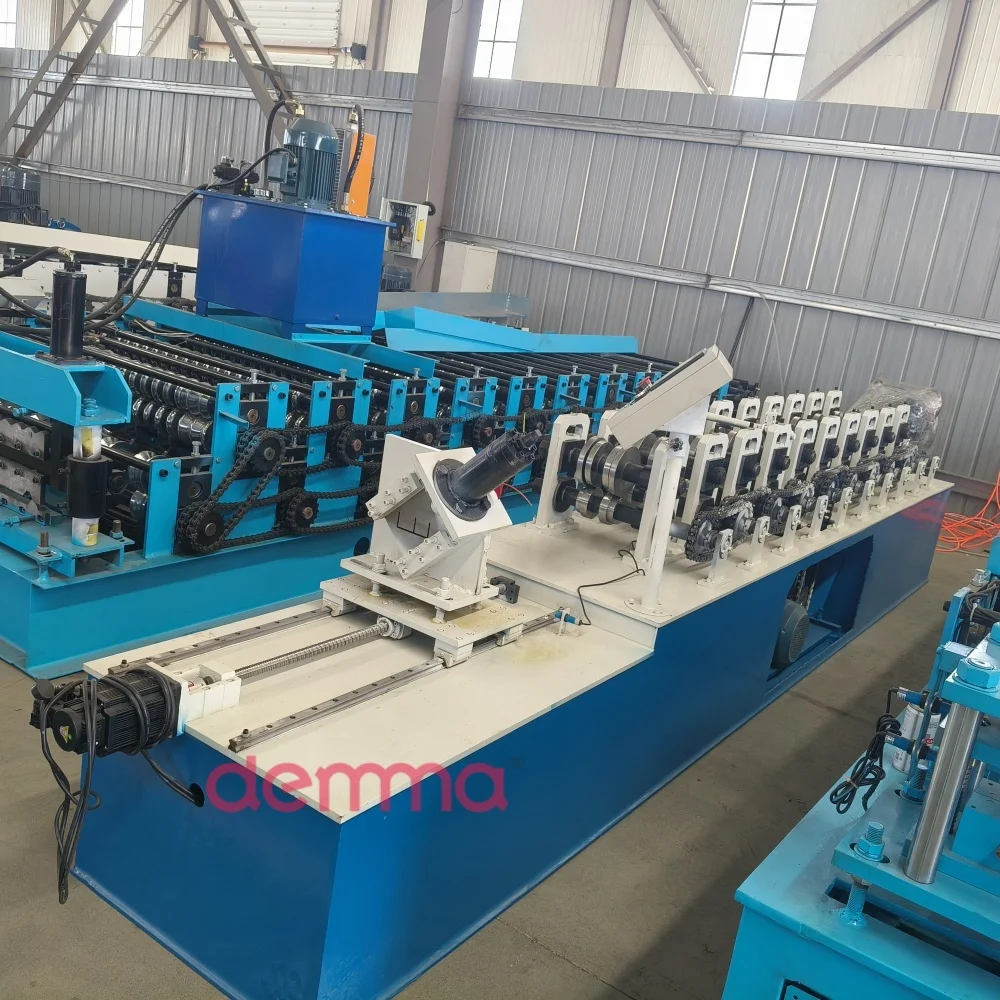 Professional Equipment C Purlin Bracing Channel Roll Forming Machine ...