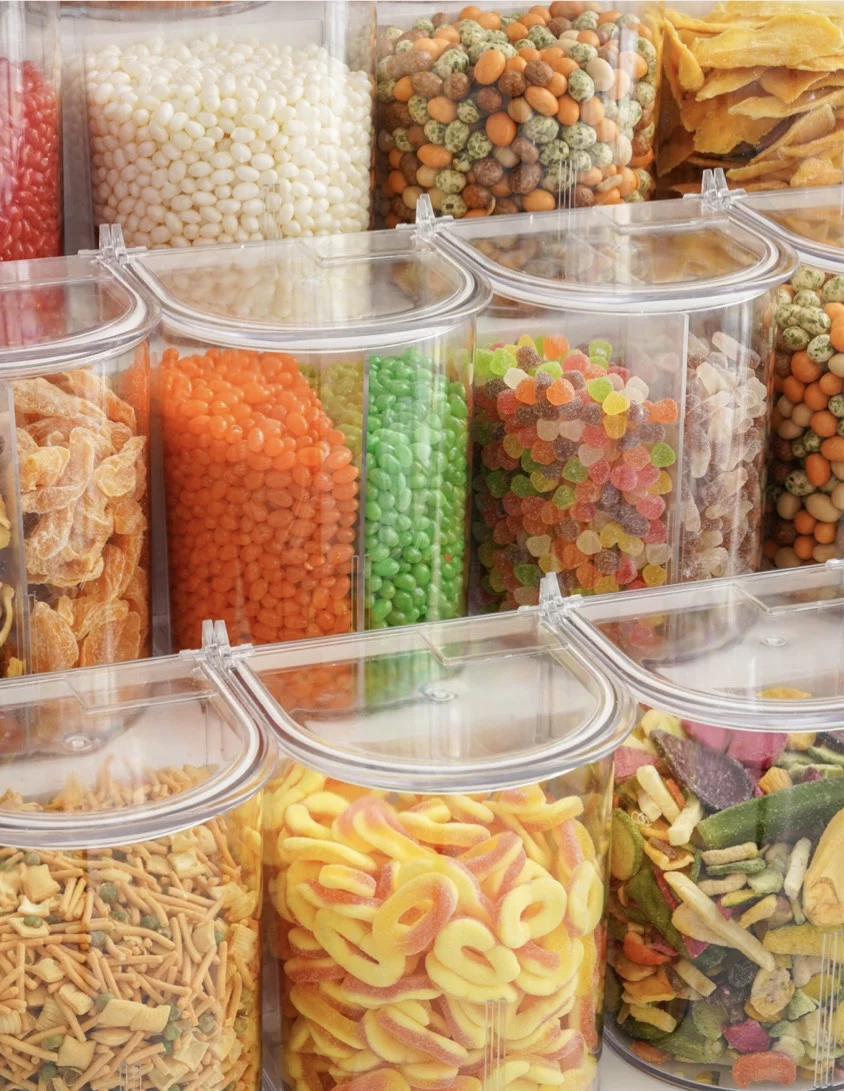 ECOBOX Food Bins - Efficient Storage Solutions for Cereal, Nuts, and Candy