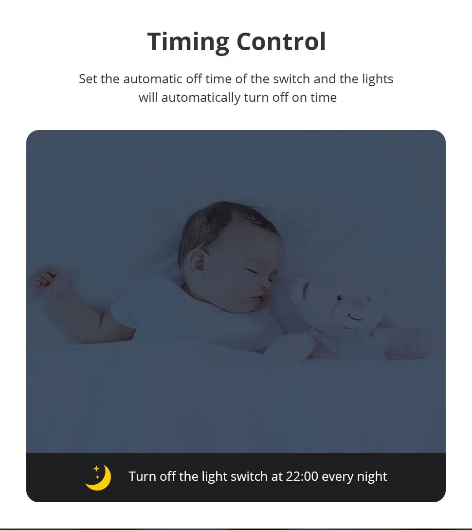 Zemismart Zigbee Smart Infrared Sensor Wave Switch Us Wall Light ...