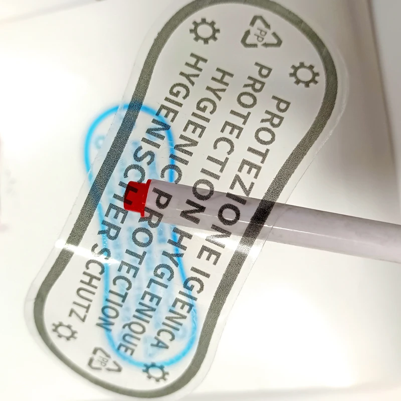 Transparent Adhesive Protective Hygiene Try On Stickers - Buy Hygiene ...