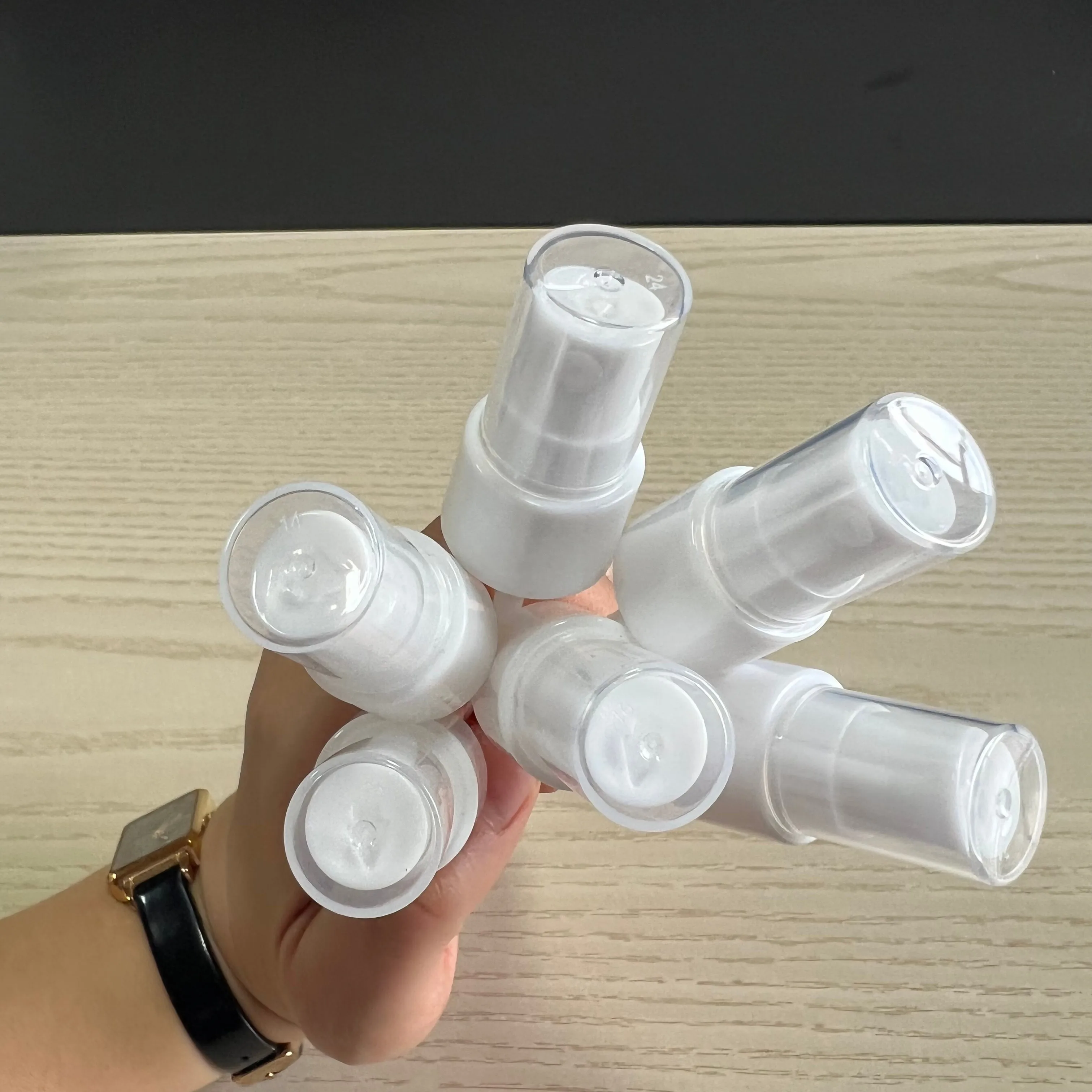 20/410 Cosmetic Crimp Pump Sprayer Fine Mist Sprayers Pump with Collar ...