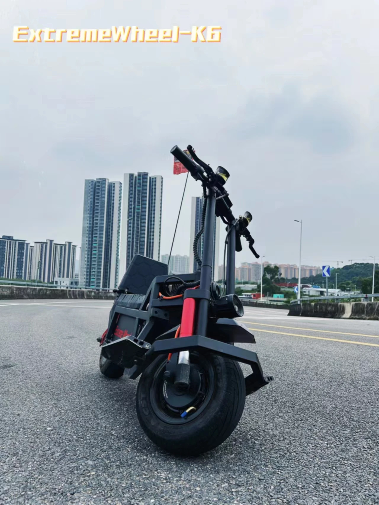 BEGODE Extreme K6 Electric City Motorcycle - Foldable Design