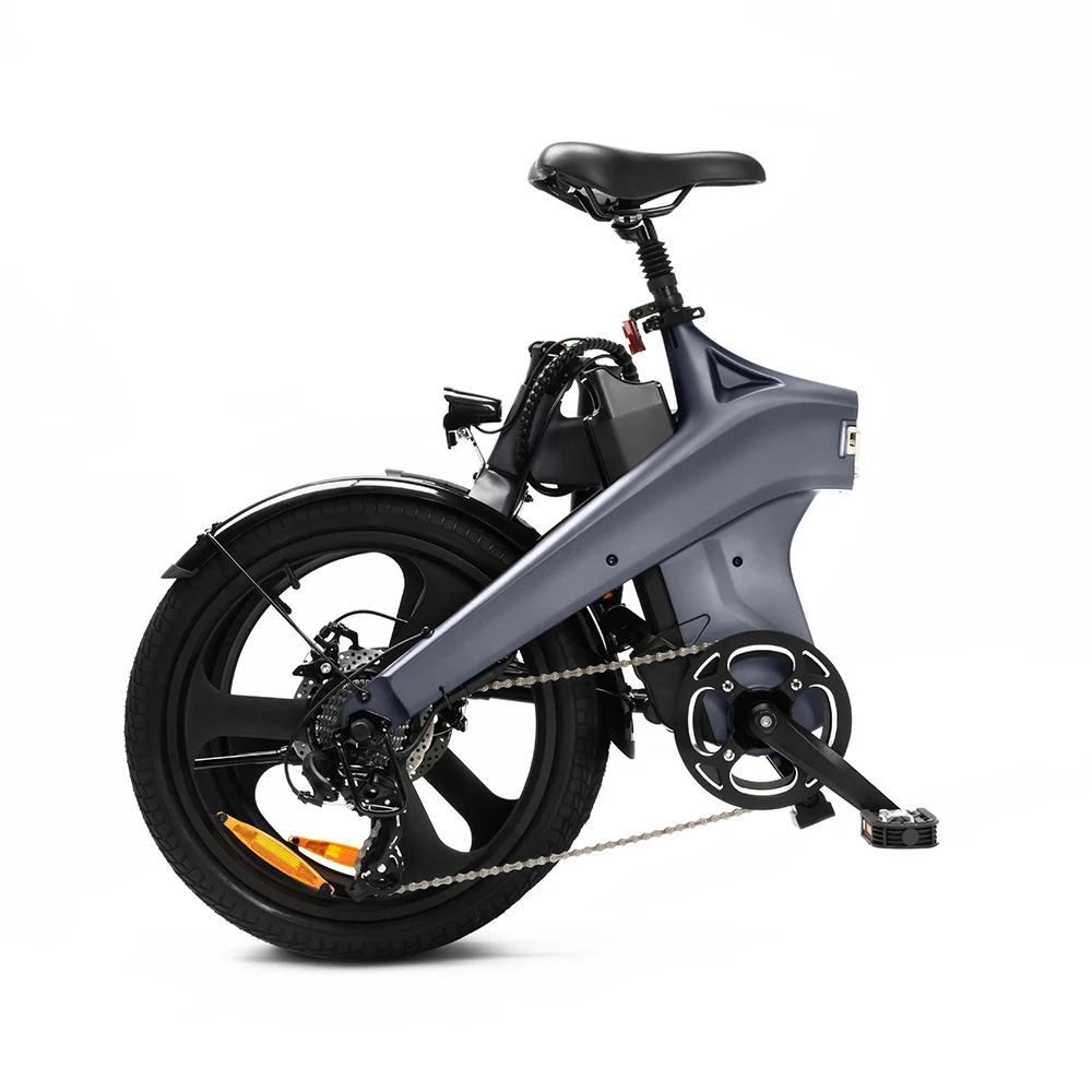 20 inch DYU EU UK warehouse stock moped style stealth bomber bicycle Folding cheap cycle electric e bike for sale ebike