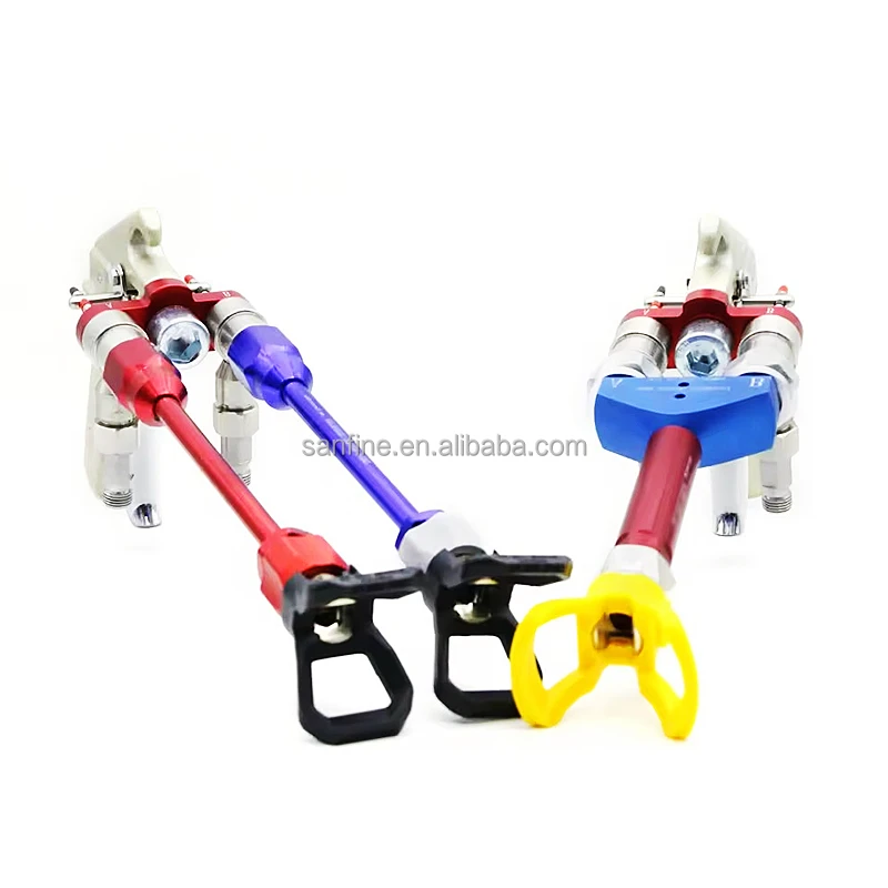 Two Component Airless Internal Mixing Spray Gun And External Mixed ...